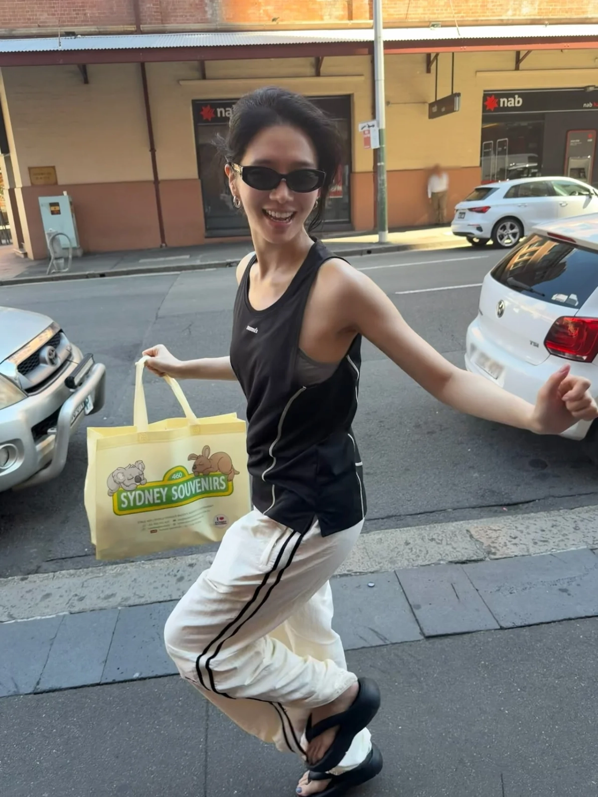 Human Chrome Hearts in Sydney, Park Gyu-young's Hip Outing