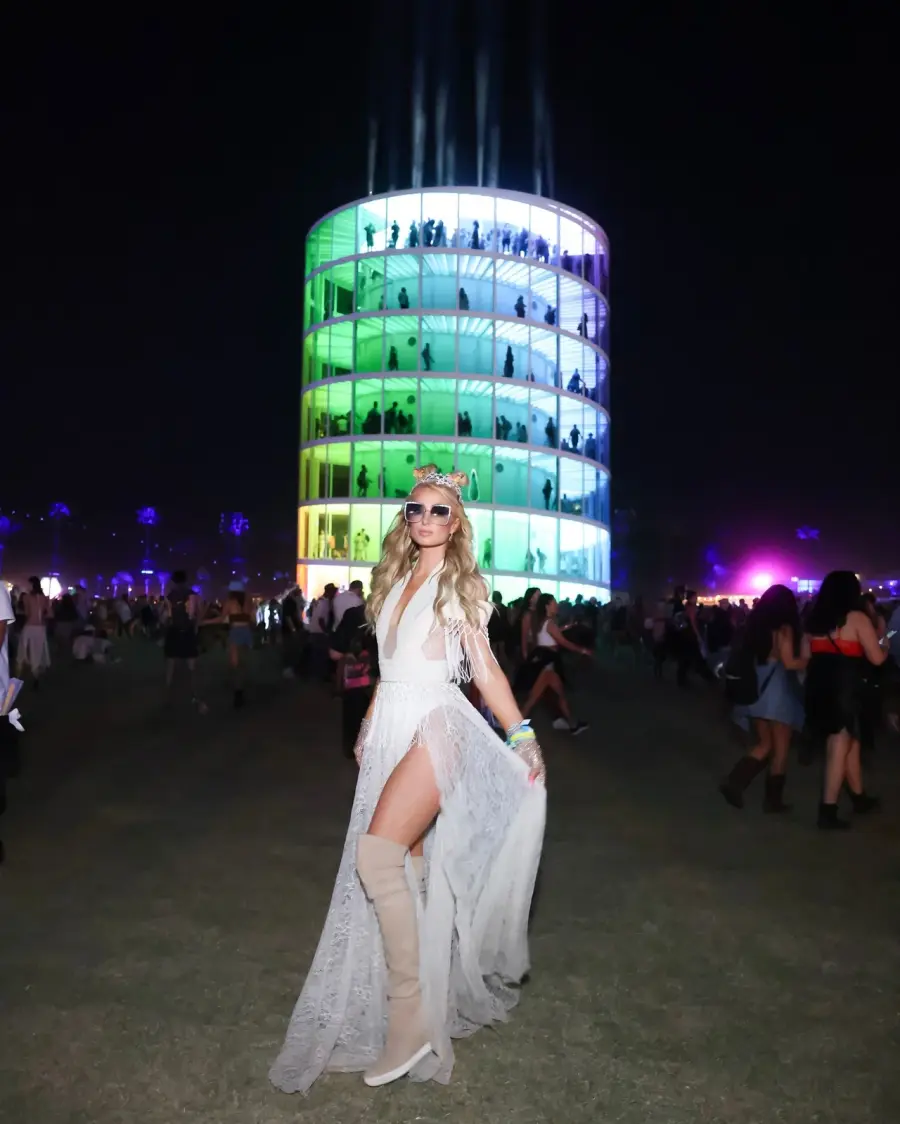 Five Looks from Coachella Queen, a Full Breakdown of Paris Hilton’s ...